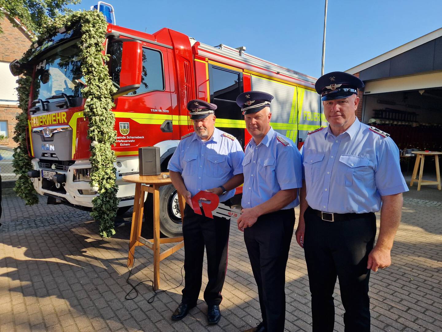 Nun löscht es offiziell - Lüneburg Aktuell