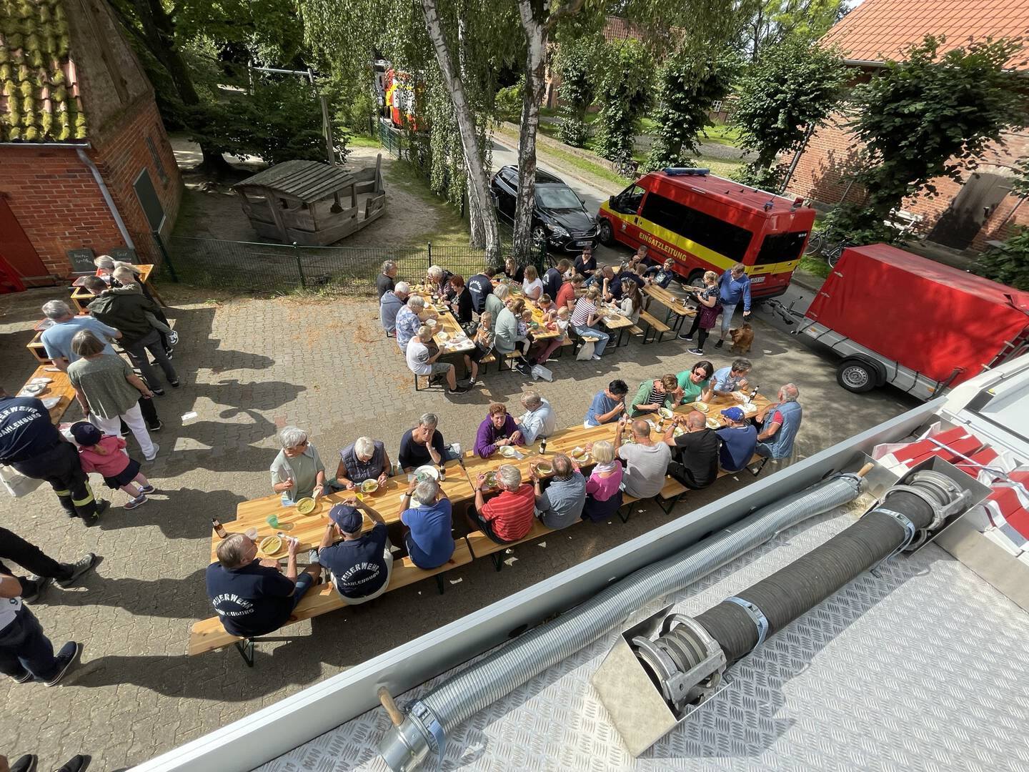 Fahrradtour 2023 der FF Dahlenburg und dem DSK - Lüneburg Aktuell