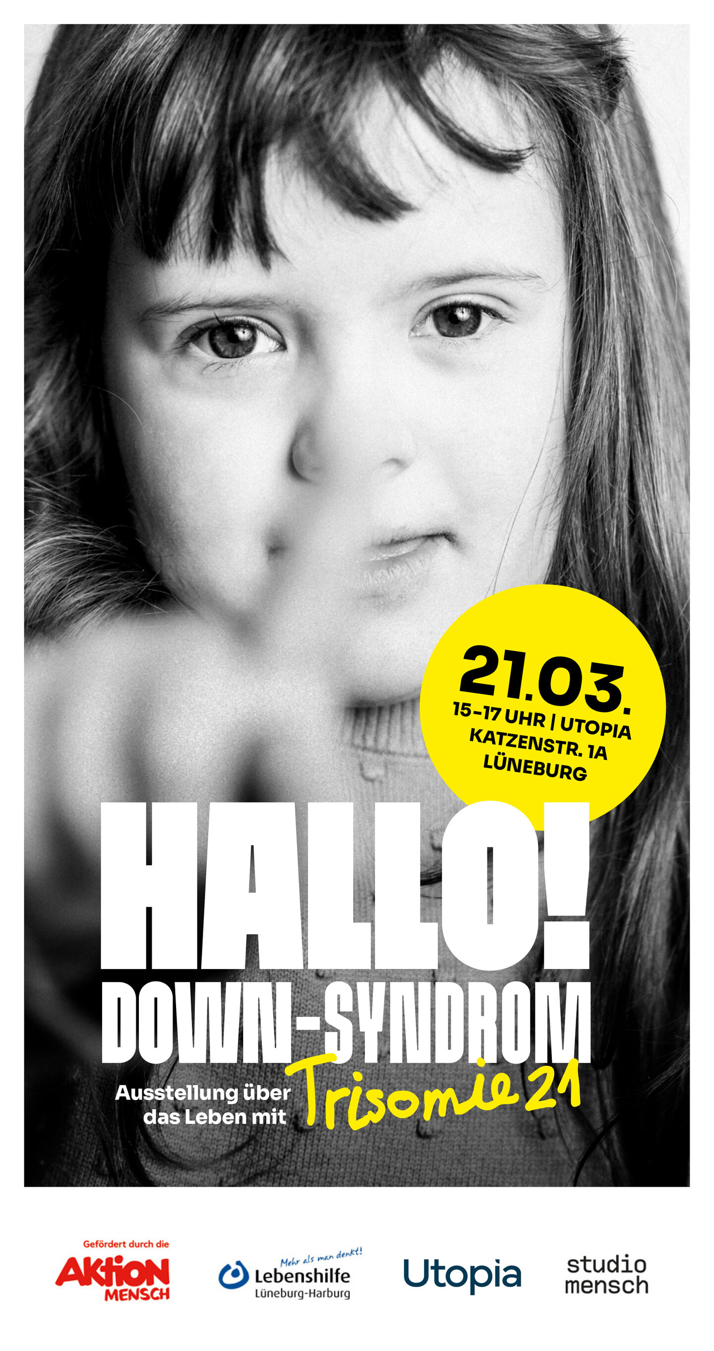 Ausstellung zum Welt-Down-Syndrom-Tag Freitag, den 21. März 2025 von 15 ...