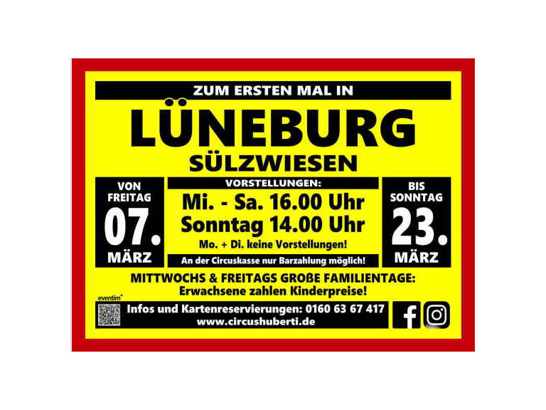 Der Zirkus Huberti kommt nach Lüneburg! 🎪 - Lüneburg Aktuell