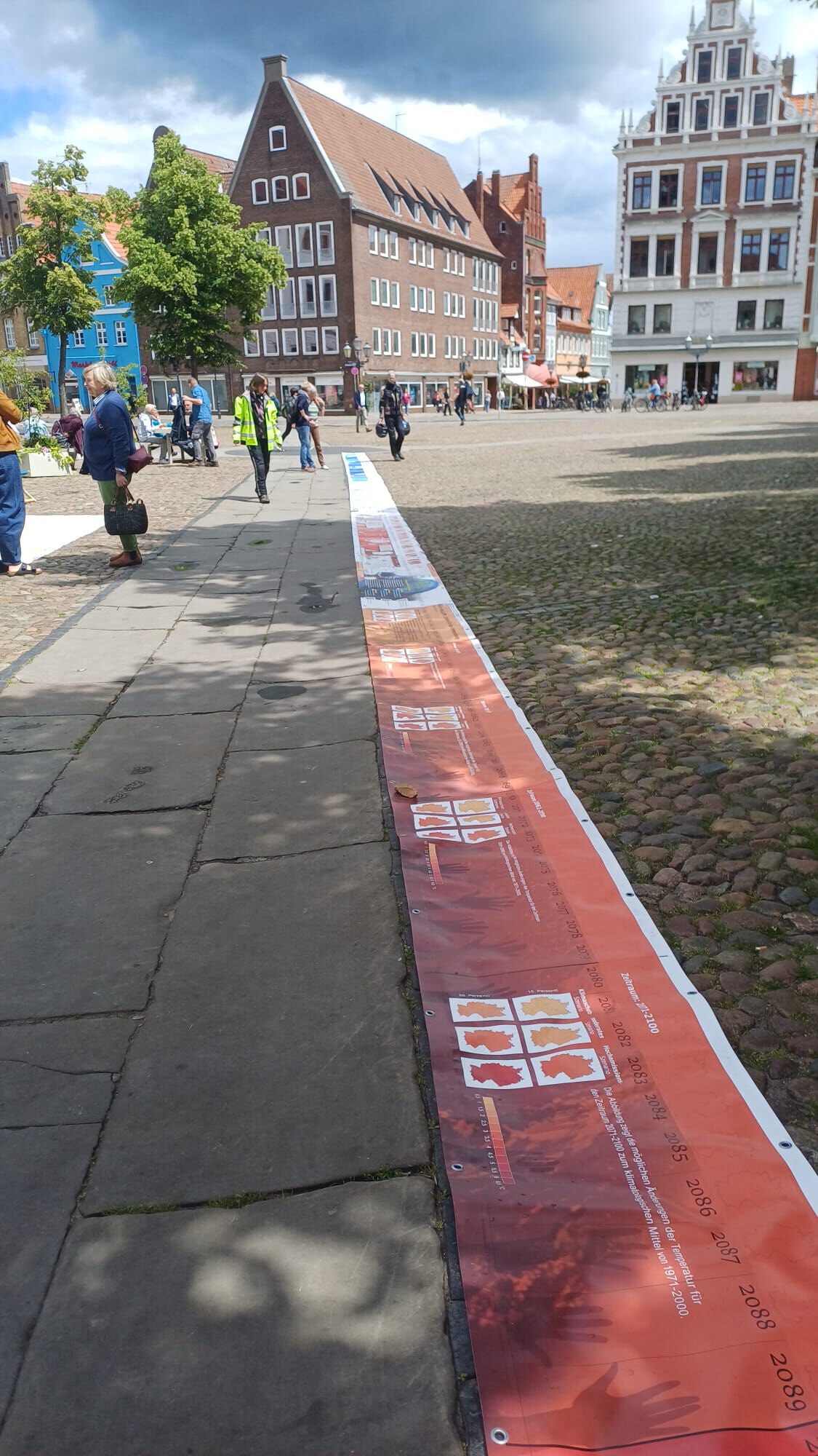Hitze im Fokus: Aktionstag auf dem Lüneburger Marktplatz - Lüneburg Aktuell