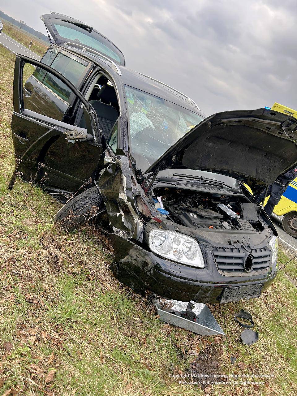 Unfall auf der B 216 - Lüneburg Aktuell