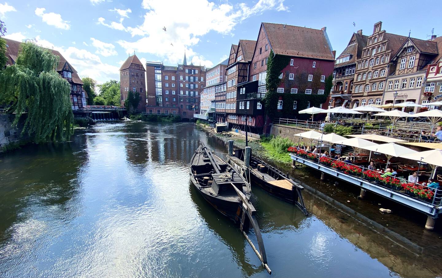 Ein Idyll im Hafen — der Prahm ist zurück - Lüneburg Aktuell