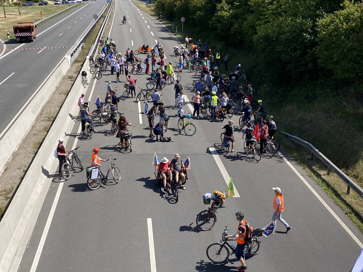 Demo auf der A39 — Richter entscheiden - Lüneburg Aktuell