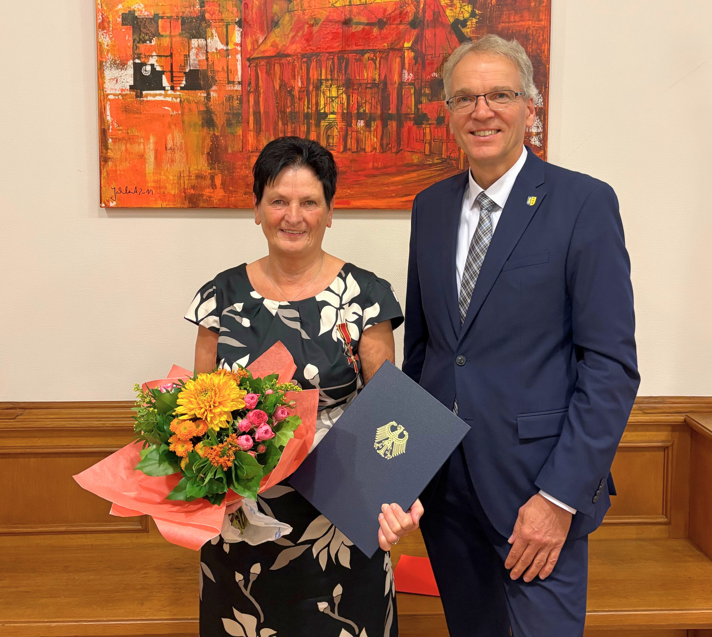 Marion Arens mit Bundesverdienstkreuz ausgezeichnet - Lüneburg Aktuell