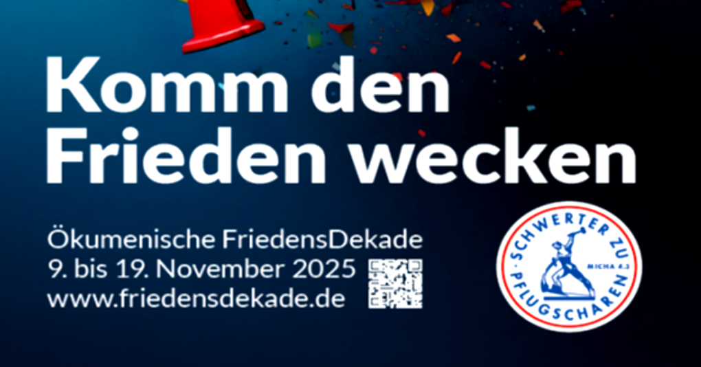 🕊️ „Komm den Frieden wecken“ – FriedensDekade im Kirchenkreis Lüneburg ...